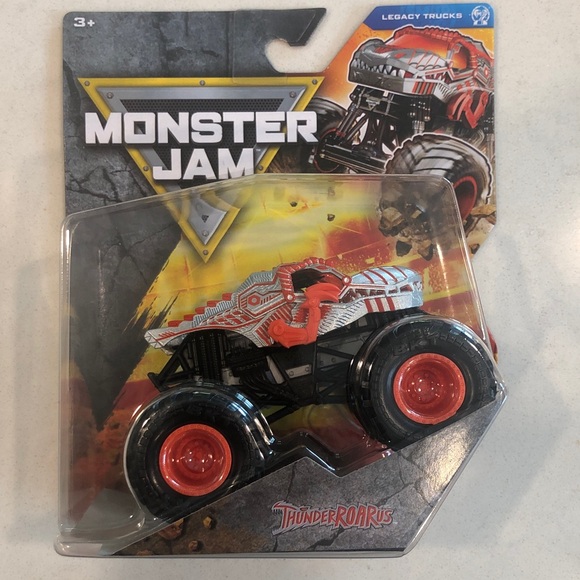 Spin Master | Toys | Monster Jam Thunderroarus Toy Truck Red And Black ...